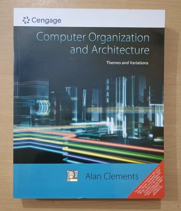 Computer Organization & Architecture By Alan Clements | A2Z Book Hub